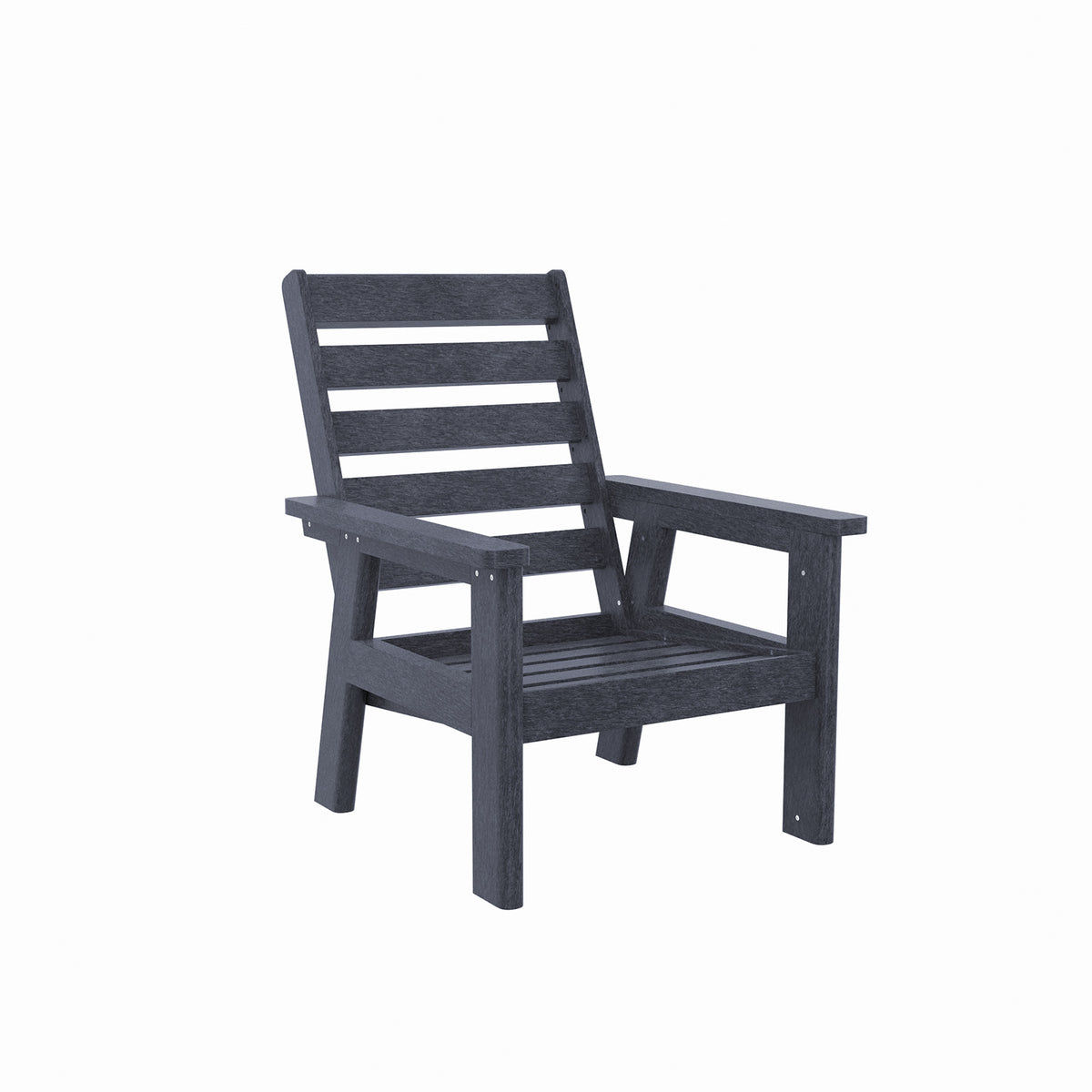 GREY CHARLESTON HIGH BACK ARM CHAIR FRAME ONLY, CUSHIONS SOLD SEPARATE ...