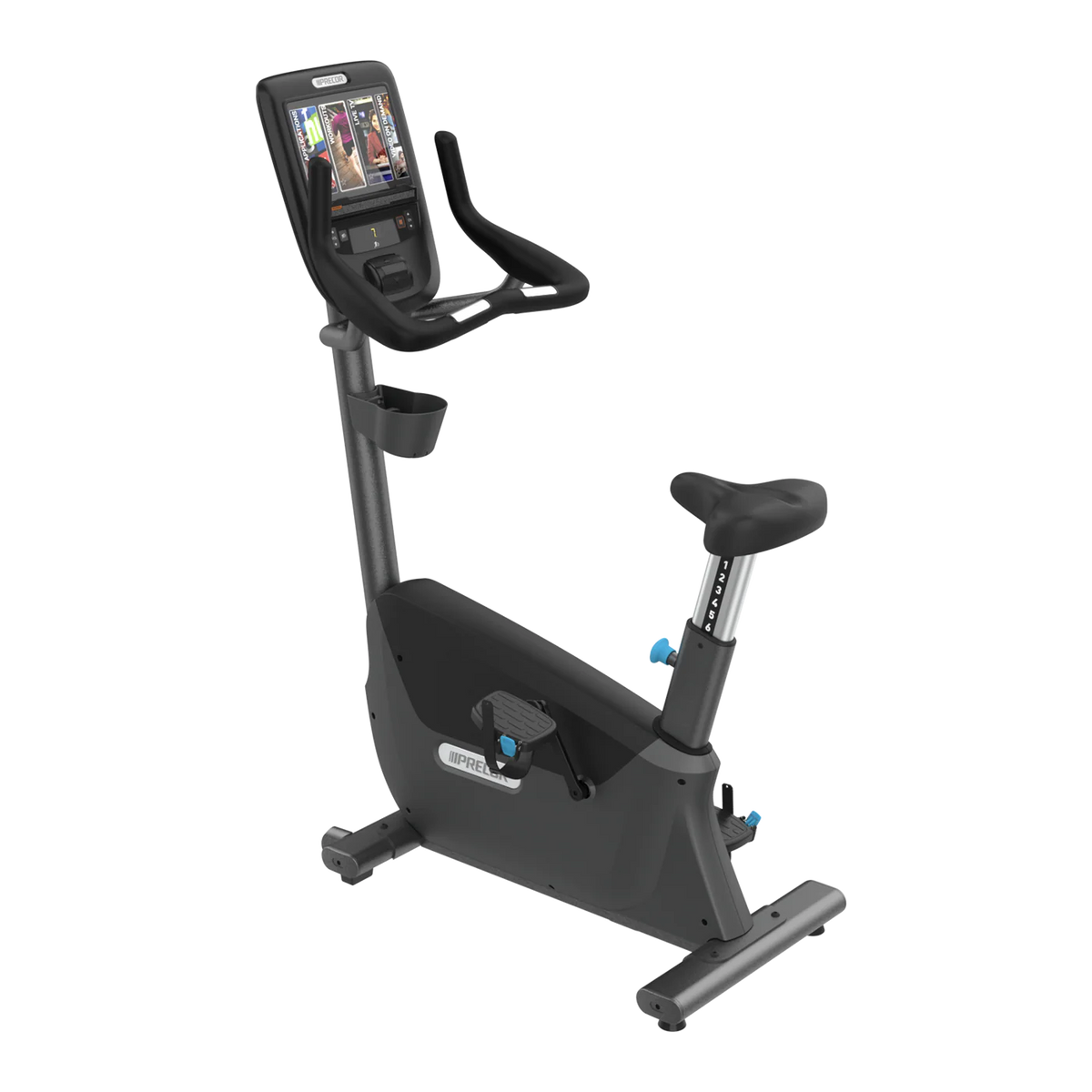 PRECOR 665 SERIES P62 CONSOLE UPRIGHT LIGHT COMMERCIAL BIKE — Fitness ...