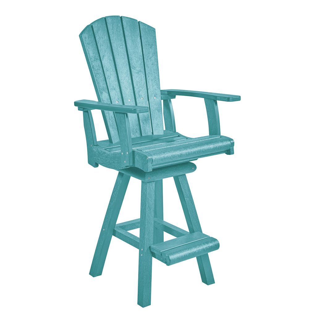 TURQUOISE PUB SWIVEL CHAIR C25 — Fitness Depot Ottawa
