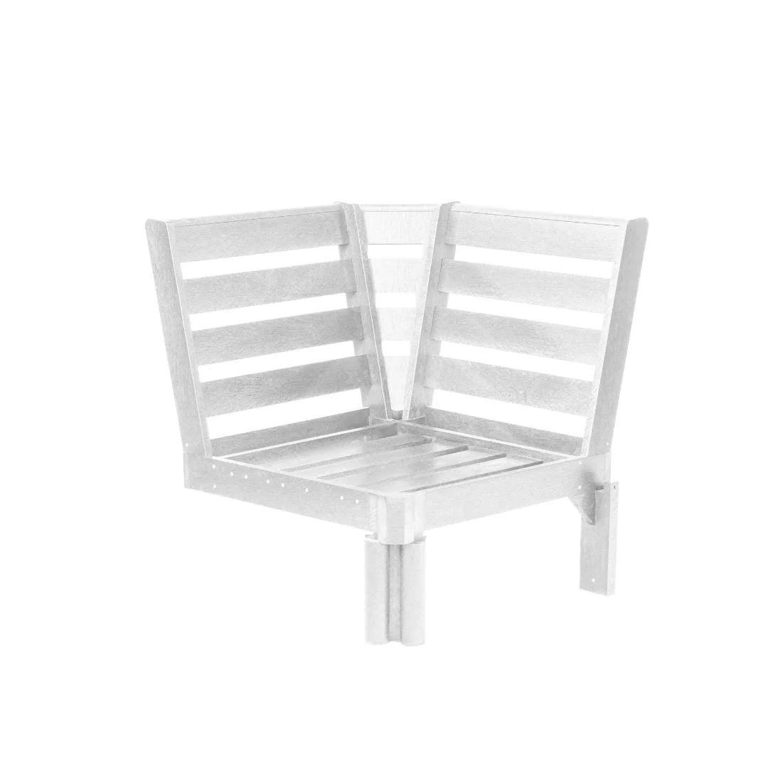 STRATFORD WHITE CORNER FRAME, CUSHIONS SOLD SEPARATELY — Fitness Depot ...