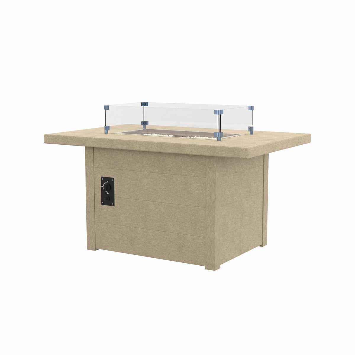 FIRE TABLE (48" RECTANGULAR BEIGE) FT01 — Fitness Depot Ottawa