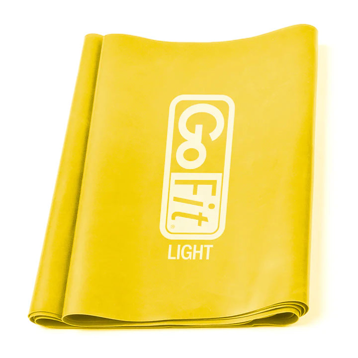 GOFIT FLAT BANDS LATEX FREE (LIGHT TENSION YELLOW) — Fitness Depot Ottawa