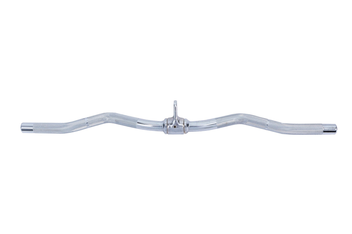 28" Chrome Rotating Curl Bar Cable Attachment — Fitness Depot Ottawa