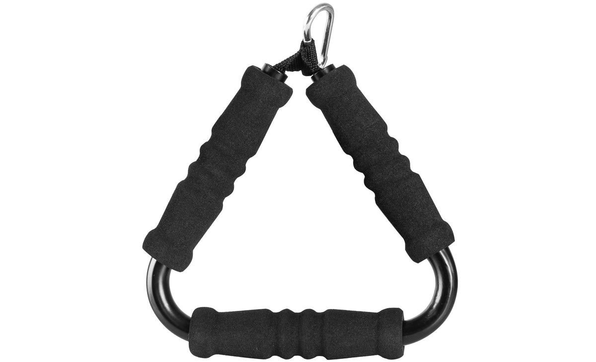 Triangle Cable Handle with Foam Grips — Fitness Depot Ottawa