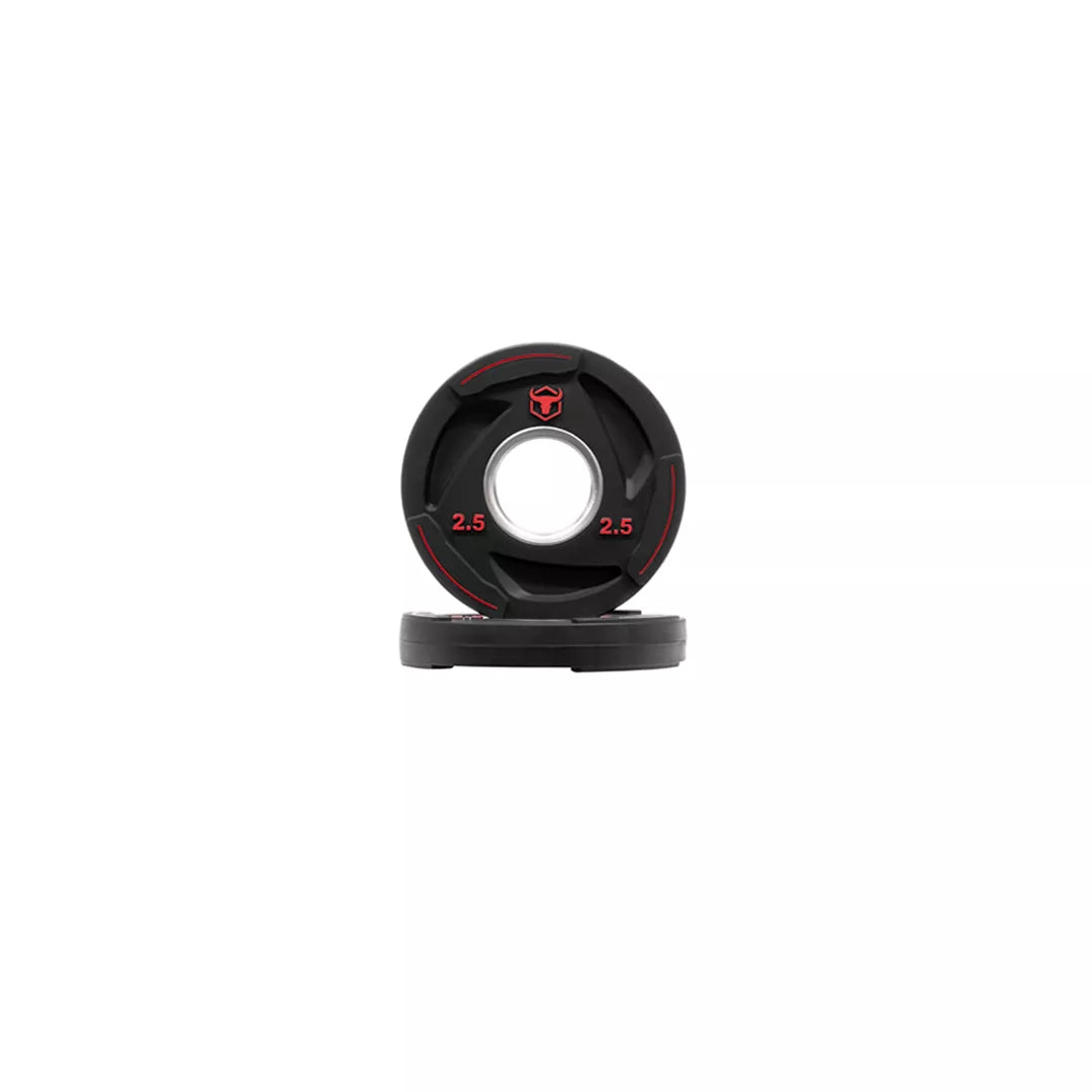 IRON BULL INTERLOCKING RUBBER COATED WEIGHT PLATE 2.5LBS PAIR — Fitness ...